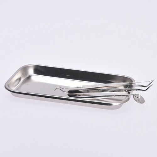 Dental Stainless Steel Surgical Kidney Tray Lab Dish+3 in 1 kit Dental ...