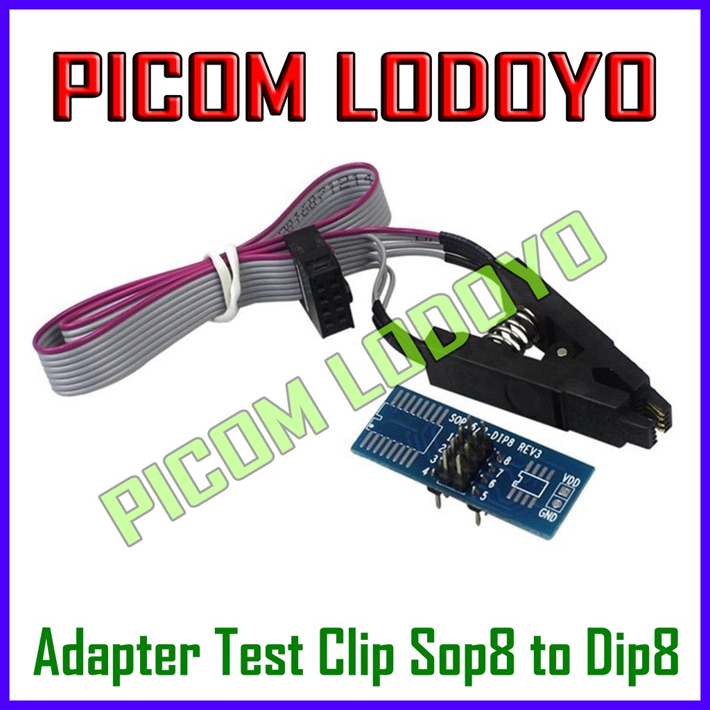 Adapter Test Clip SOP8 SOIC8 to Dip8 150mil 200mil 209mil Socket Clip ...