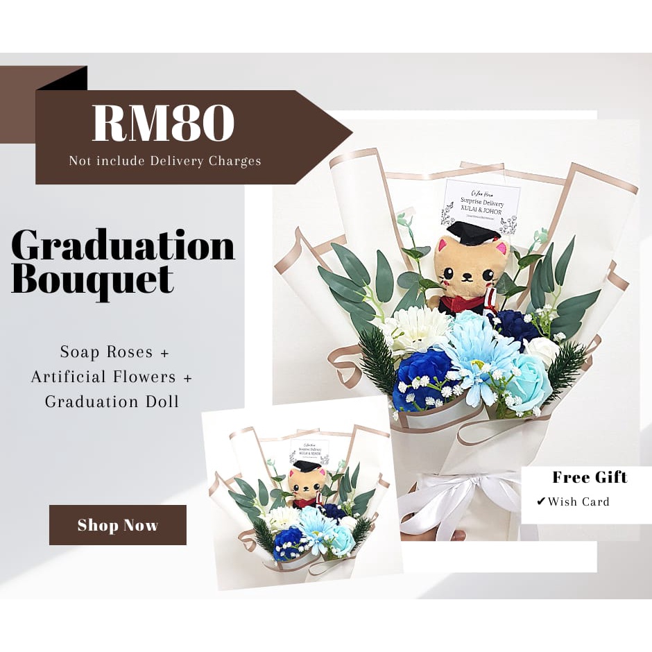 (READY STOCK) Graduation Bouquet | Shopee Malaysia