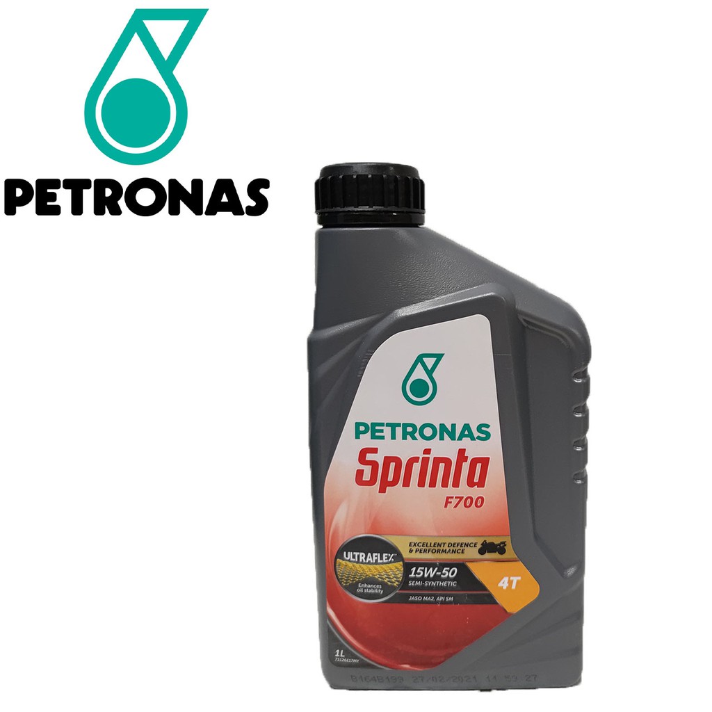PETRONAS SPRINTA F700 SEMI SYNTHETIC OIL 15w50 4T & KING DRAG 4T 🔥 100% ...