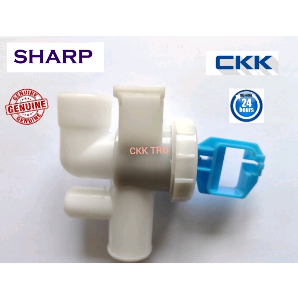 SHARP MESIN BASUH INJAP KELUAR AIR/SHARP SHARP WASHING MACHINE DRAIN ...