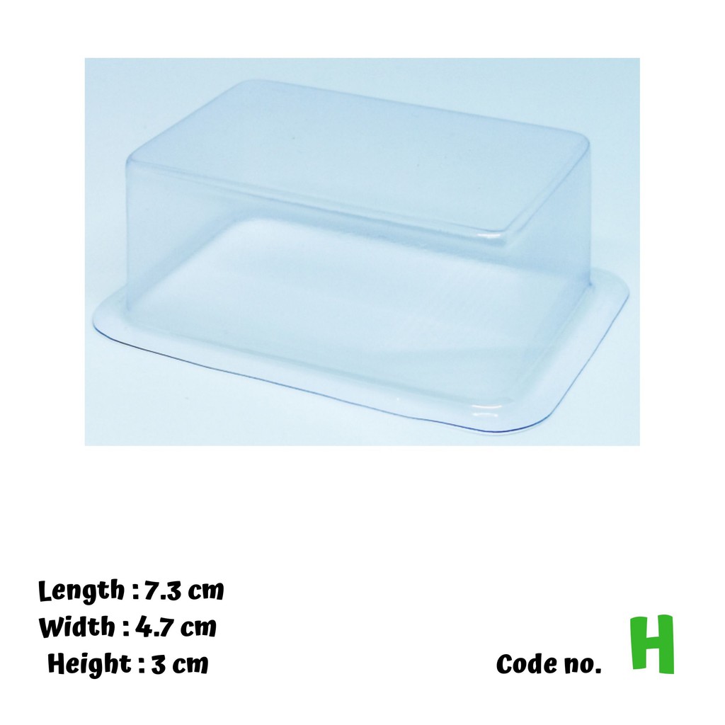 Bekas Cetak Sabun Soap Mold Rectangle with sticker ( HIGH ) 100g ...