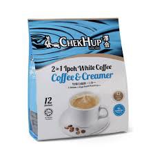 Chek Hup 2 in 1 Ipoh White Coffee & Creamer (30g x 12s) | Shopee Malaysia