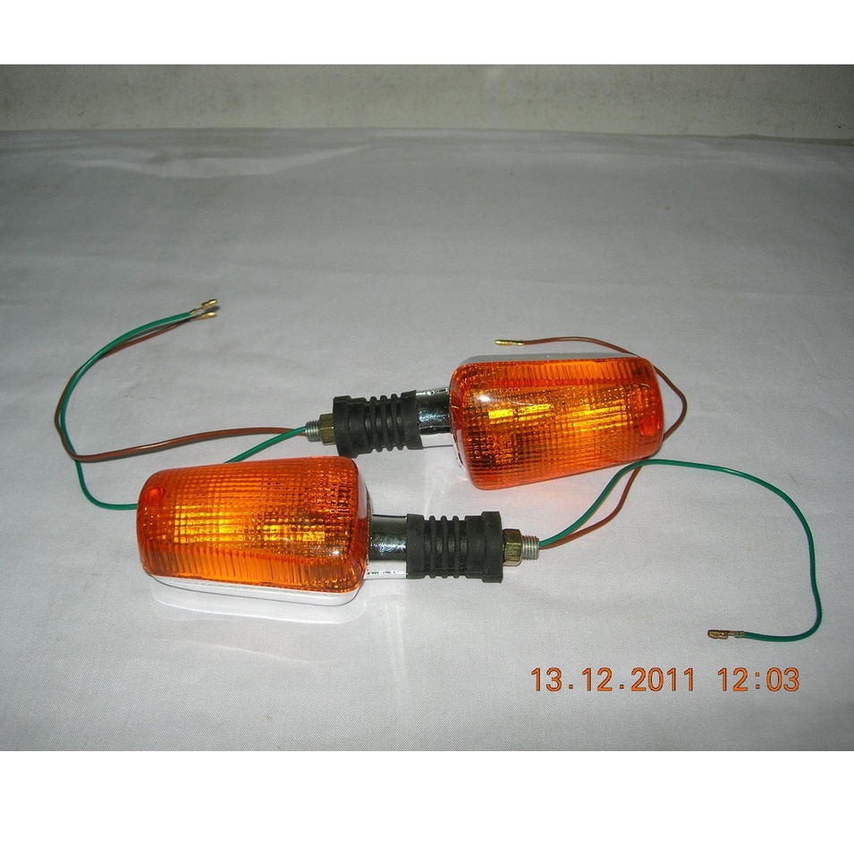 Fuji MOTOR SBY - Tiger Chroom Front / Rear Turn Signal Lights ...