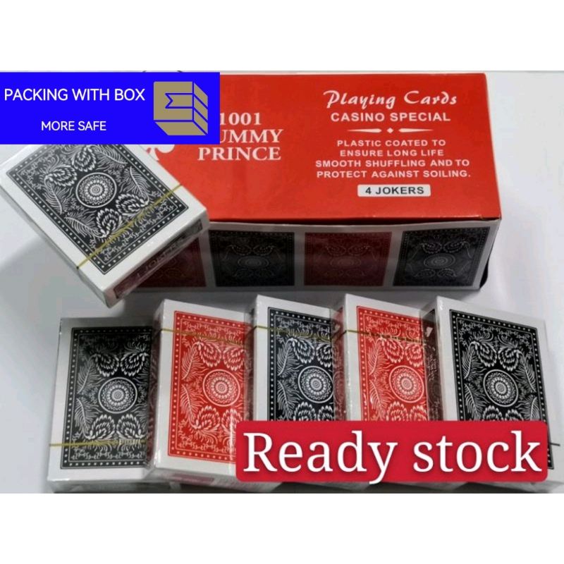 1001 Rummy prince playing cards casino special | Shopee Malaysia