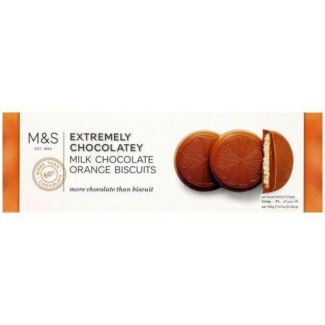 M&S Marks & Spencer Extremely Chocolatey Biscuits Rounds 200g | Shopee ...