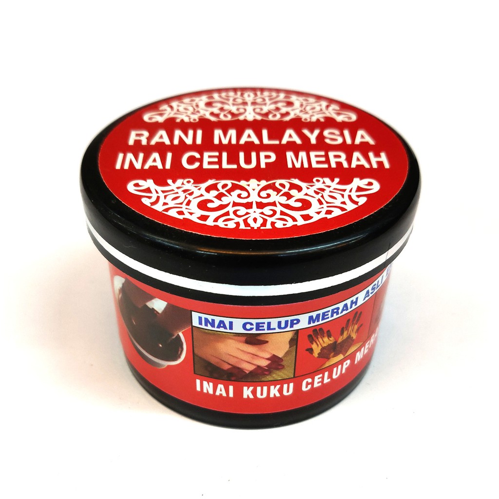 Inai Celup Merah Rani Malaysia | Shopee Malaysia
