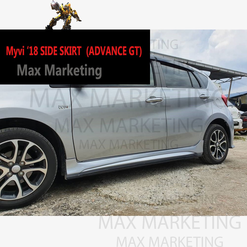 PERODUA MYVI '18 SIDE SKIRT (ADVANCE GT) | Shopee Malaysia