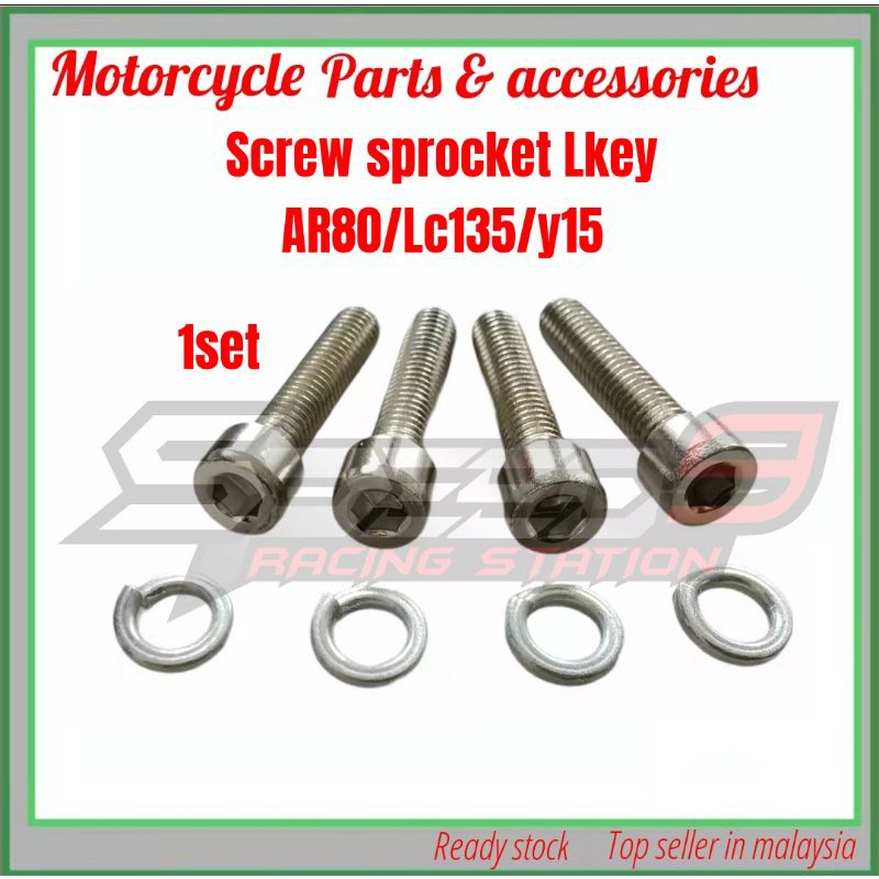 heavyduty Stainless Steel screw hub Sprocket /Skru Spocket Rantai AR80 ...