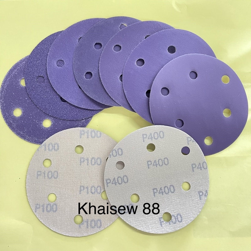 5” Quality Round Sand Paper 5” ( kertas pasir bulat berkualiti ) untuk ...