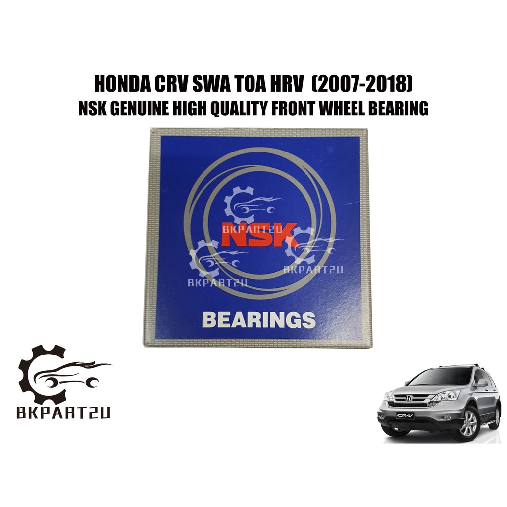 Honda Crv Swa Toa Hrv (2007-2018) Front Wheel Hub Bearing Made By Nsk ...