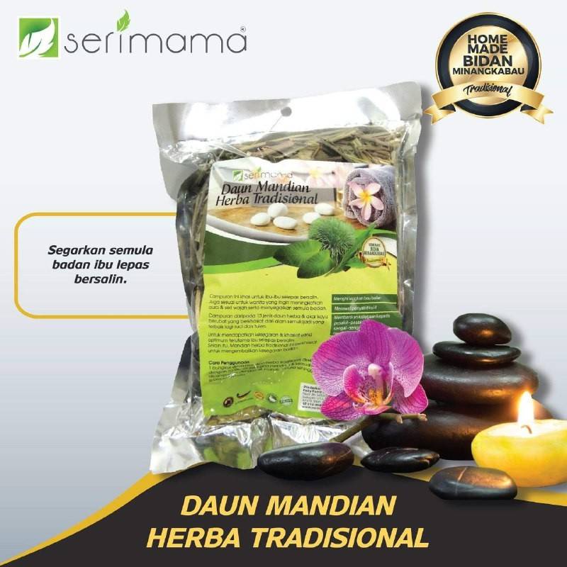 Serimama Daun Mandian Herba Tradisional (80 Gram) legakan sakit sendi ...