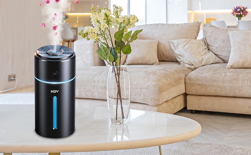 HGV Car Humidifier with Essential Oil Aroma Diffuser 260ML Diffuser ...