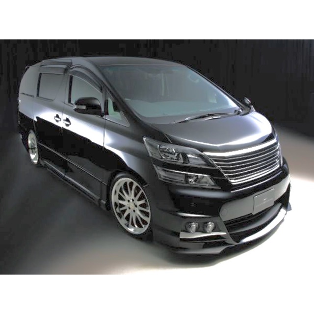 Toyota vellfire anh20 2008 2009 2010 Wald black bison bodykit body kit ...