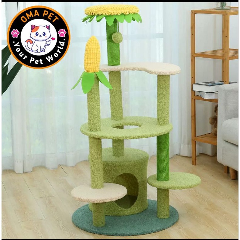 OMA PET Cat climbing frame cat litter cat tree one sisal cat scratching ...
