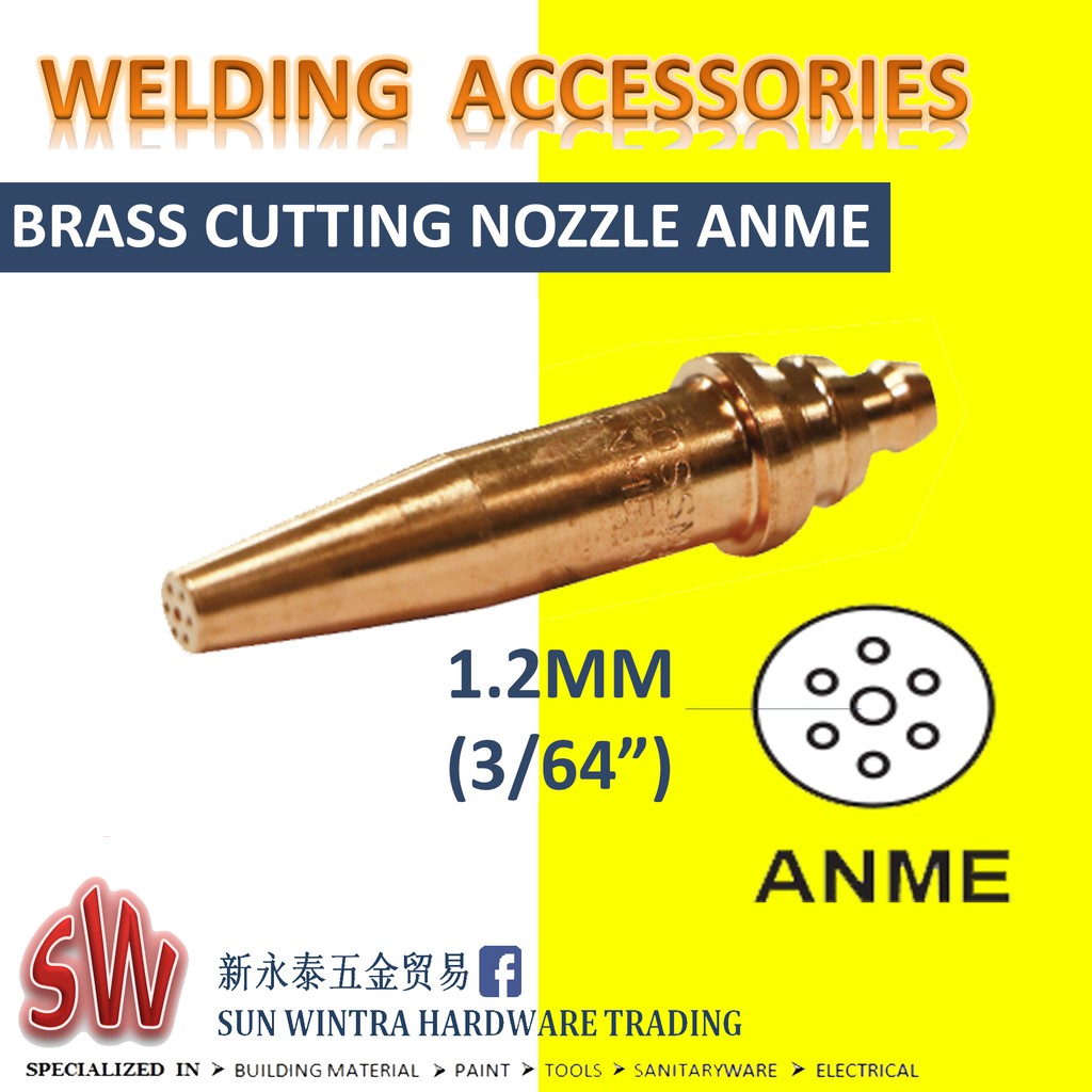 GAS CUTTING NOZZLE ANME 3/64" (1.2MM) | Shopee Malaysia