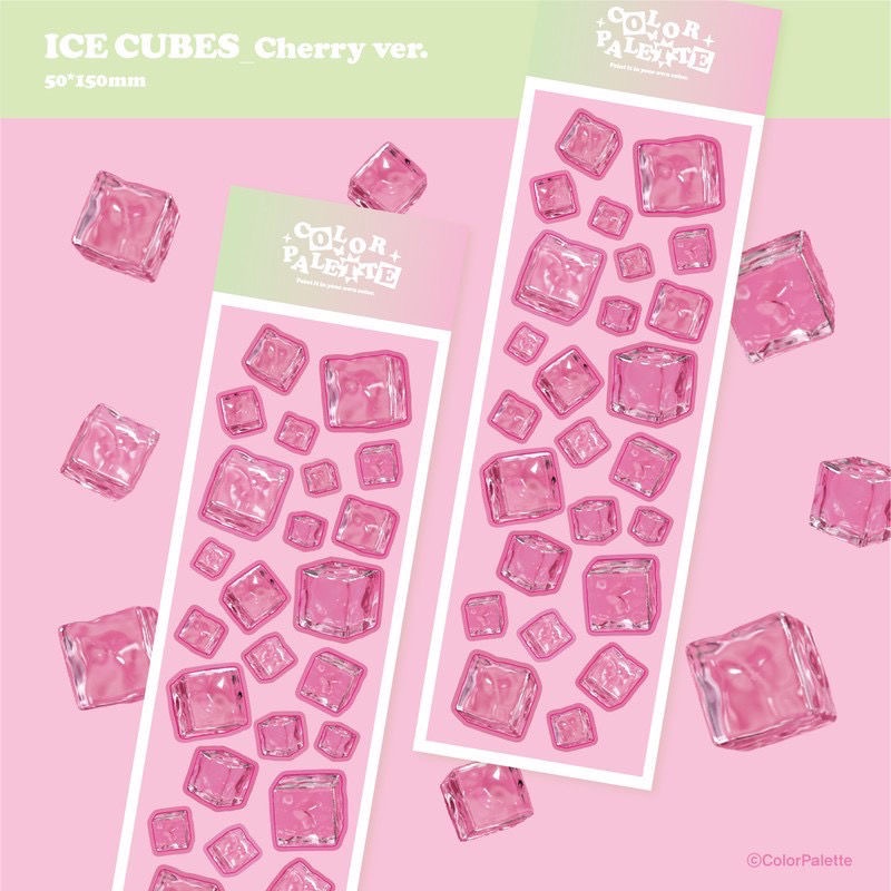 GaLiCiCi Stickers Korea Ins Ice Cube Stickers/creative Ice Cube ...