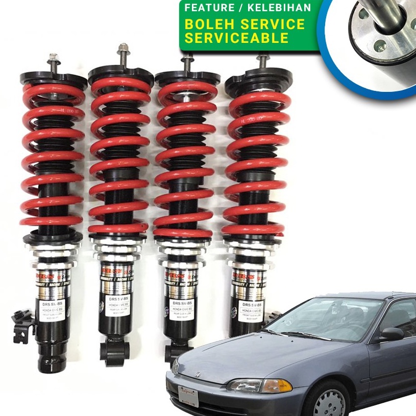 DRS ( Sv Series ) Adjustable Absorber / Suspension High Low Bodyshift ...