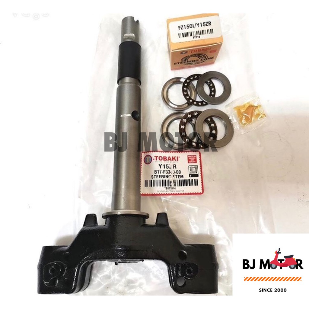 YAMAHA Y15ZR/Y150/Y15/Ysuku FORK T STEERING HANDLE STEM UNDER BRACKET COUNTER SHAFT BRAND TOBAKI ...