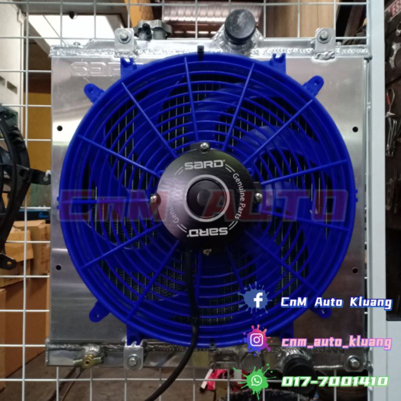 SARD Racing Aluminum Radiator Fan Shroud Frame Proton Iswara Saga ...