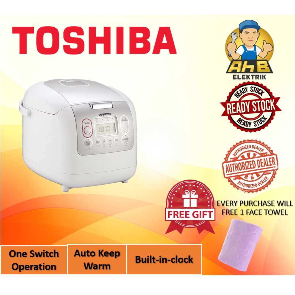 TOSHIBA RC-18NMFIM Digital Rice Cooker (1.8L) | Shopee Malaysia