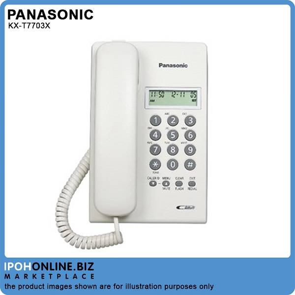 Panasonic KX-T7703X Display Caller ID Corded Telephone | Shopee Malaysia