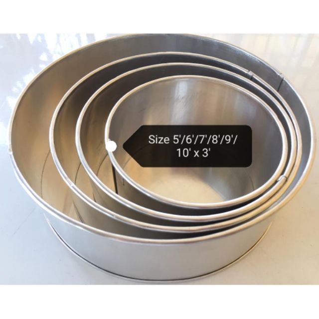 🇲🇾💥READY STOCK💥LOYANG KEK BULAT/Aluminium Round Cake Mould | Shopee ...