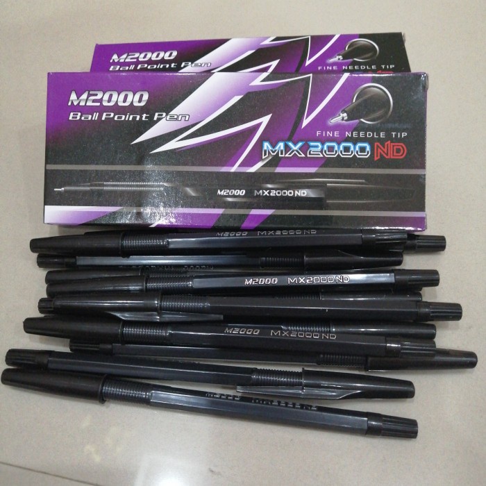 M2000 PEN CONTENTS 12 PCS / BOLPOINT MX2000 ND (12 PCS) | Shopee Malaysia