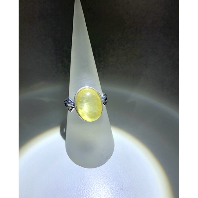 Golden Mica ring set silver adjustable band | Shopee Malaysia