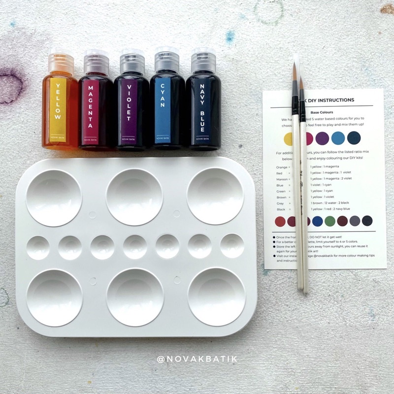Batik Colouring Kit Set | Shopee Malaysia
