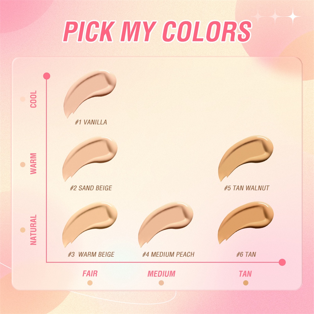Pinkflash Ohmyself Foundation Weightless Lasting All Day High Coverage