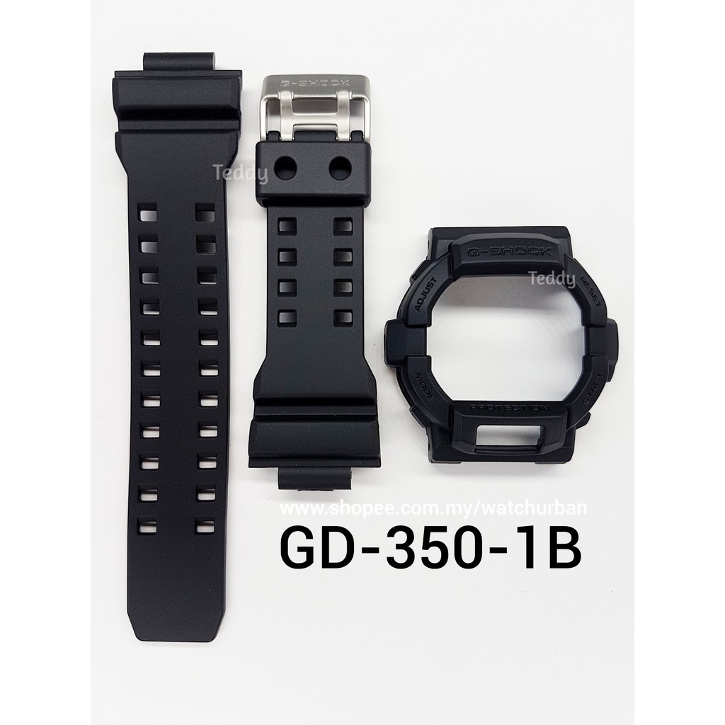 CASIO G-SHOCK BAND AND BEZEL GD350 100% ORIGINAL GD-350 | Shopee Malaysia