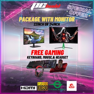 FULL SET BUDGET GAMING PC / CUSTOM PC / INTEL / RYZEN / NVIDIA RTX GTX ...