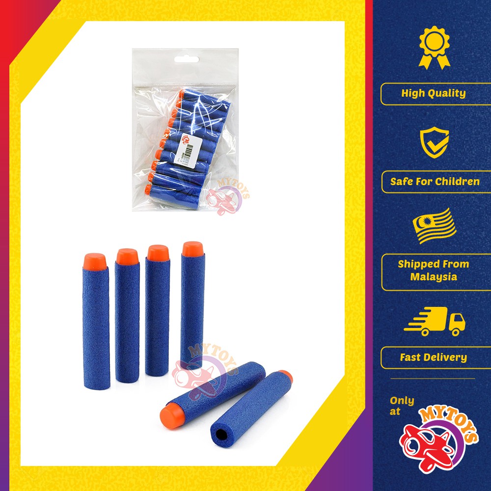 Foam Soft Bullet Refill Blaster Toys for Boys EVA Foam Bullets Soft ...