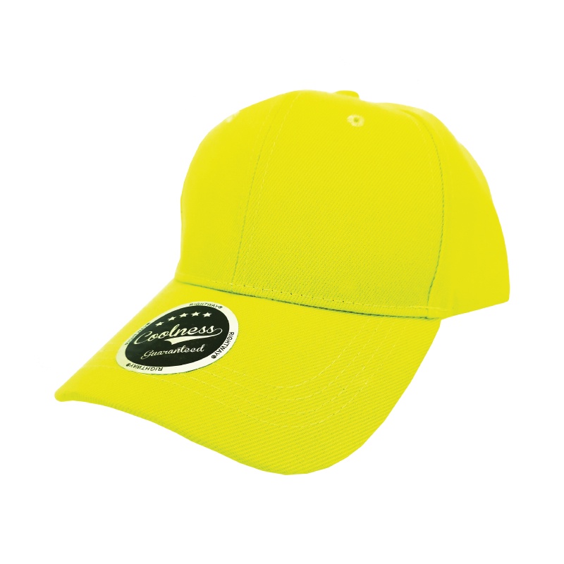 RIGHTWAY Adult Premium Thick Plain Acrylic Twill Baseball Cap H6 ...