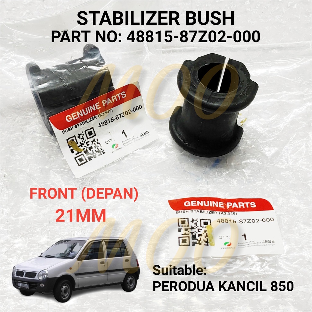ORIGINAL PERODUA STABILIZER BUSH 48815-87Z02-000 PERODUA KANCIL 850 ...