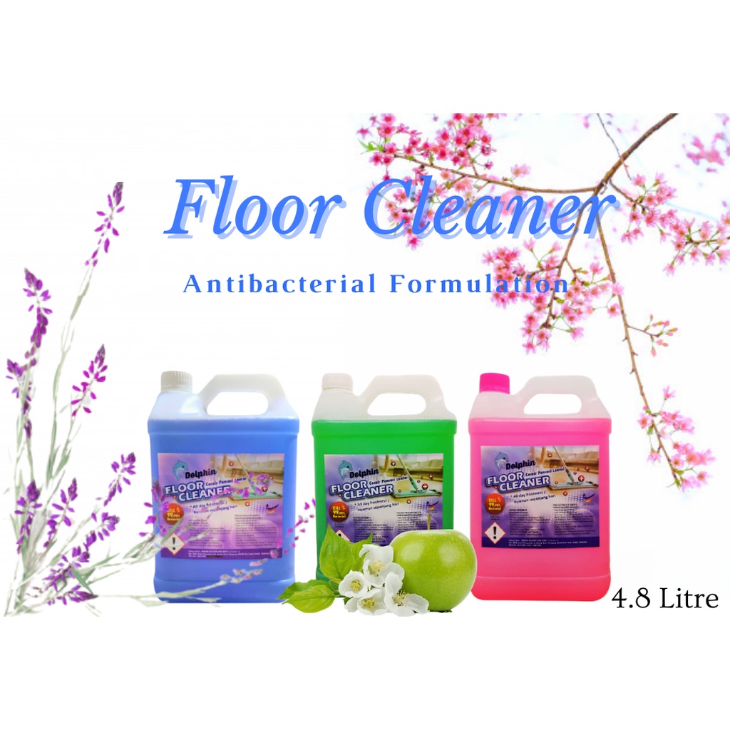 Sabun Lantai Dolphin @ Dolphin Floor Cleaner 5L / 海豚牌抹地水 5L | Shopee ...
