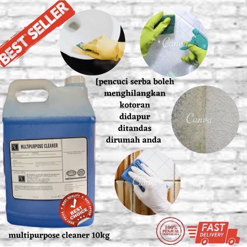 Multipurpose Cleaner (10L) | Shopee Malaysia