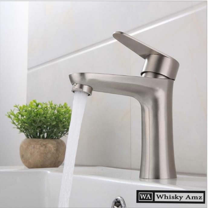Lavabo 304 Stainless Steel Sink Faucet RA5007, Stainless, Durable Over ...