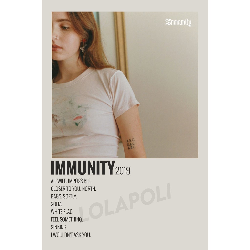 Immunity Album Cover Poster - Clairo | Shopee Malaysia