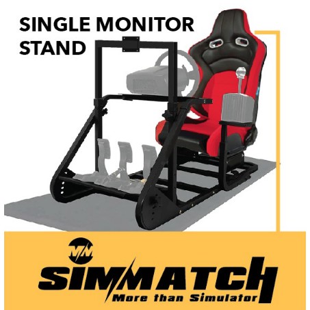 🔥SHIP FROM KL🔥 Simmatch Full Set Racing Simulator Steering Wheel Stand ...