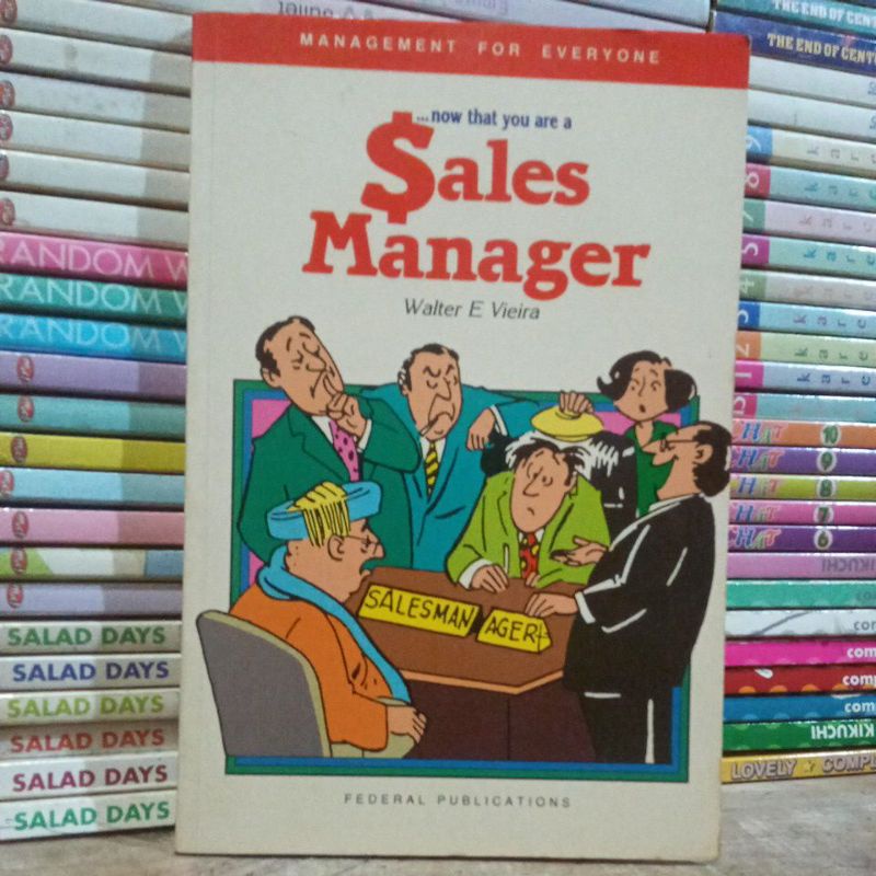 Management Book For Everyone; SALES MANAGER (Original Version) | Shopee ...