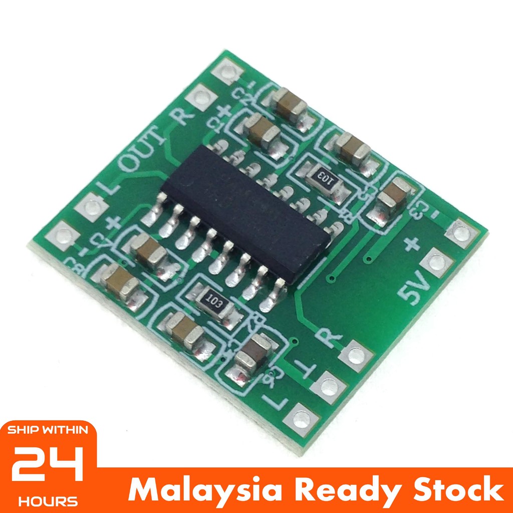 [BEST] PAM8403 5V 2 Channel Stereo Audio Power Amplifier Arduino ...