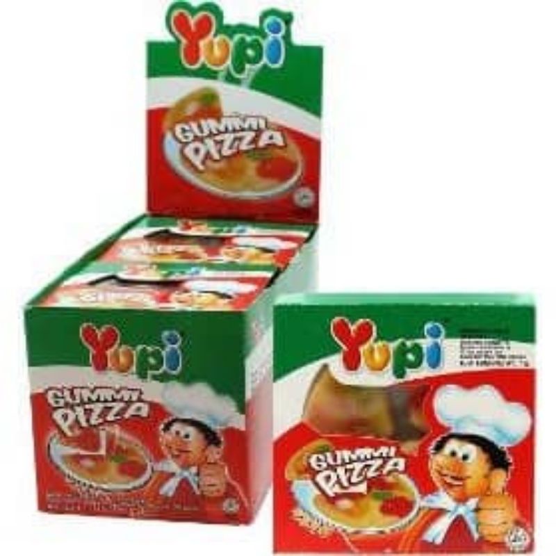 yupi pizza gummy halal 15gm x 12pcs | Shopee Malaysia