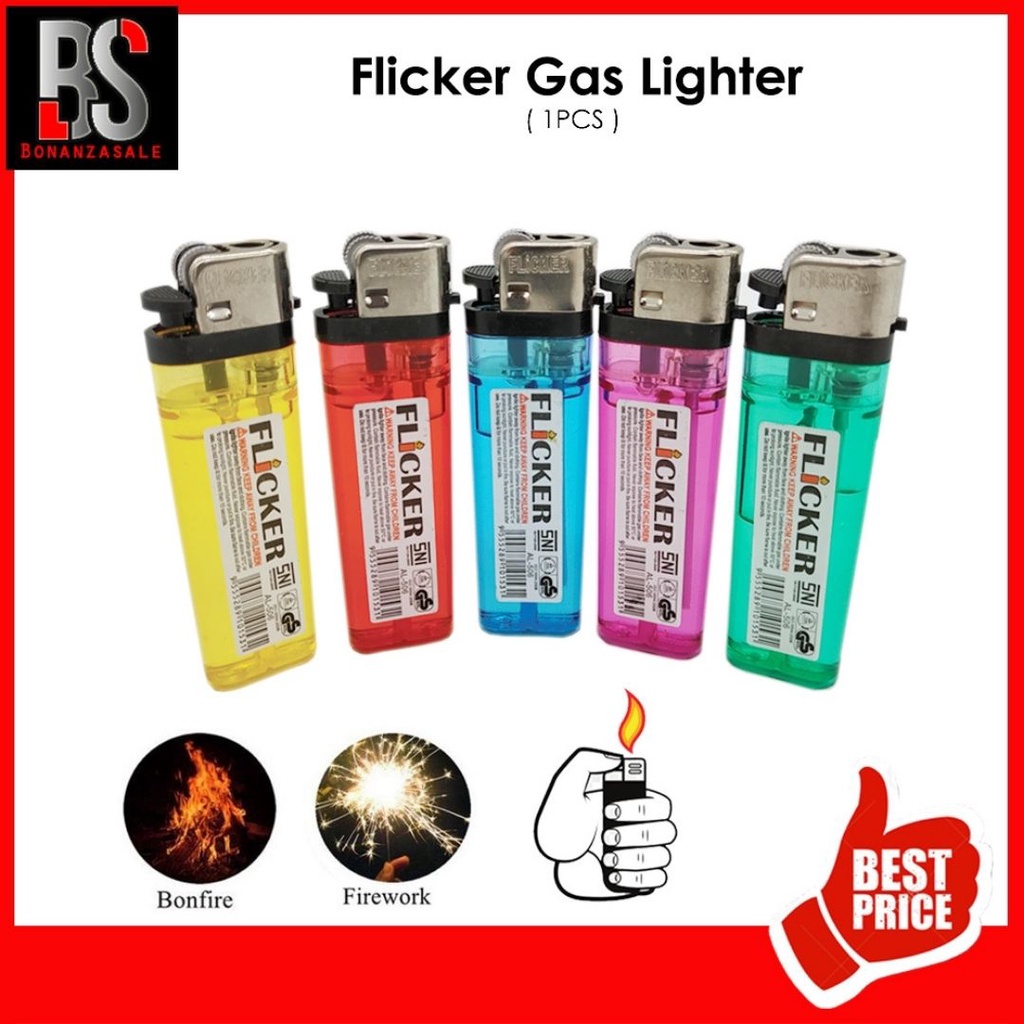 Flicker Disposable Gas Lighter/ Pemetik Api Gas (1pcs) | Shopee Malaysia