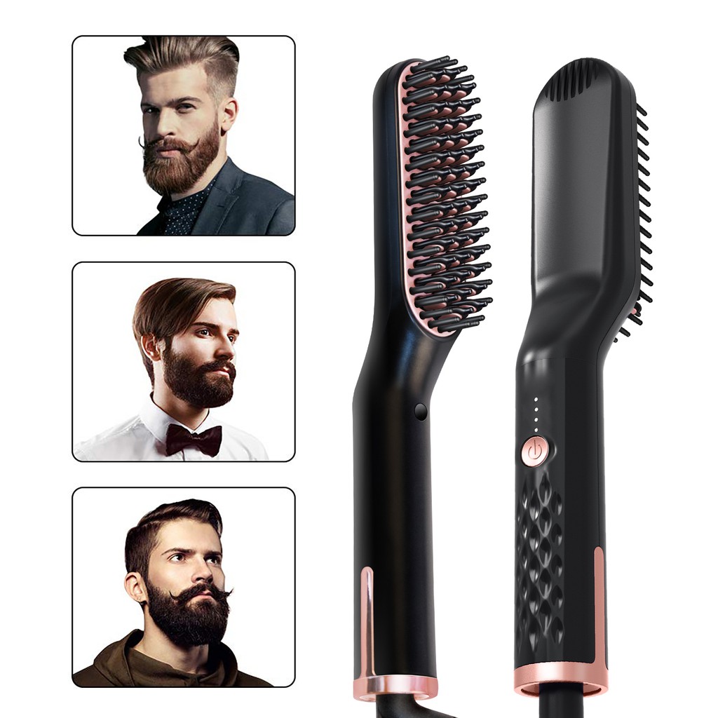 HOT SELL Beard Straightener for Men Electric Hair/Beard Comb Electric ...