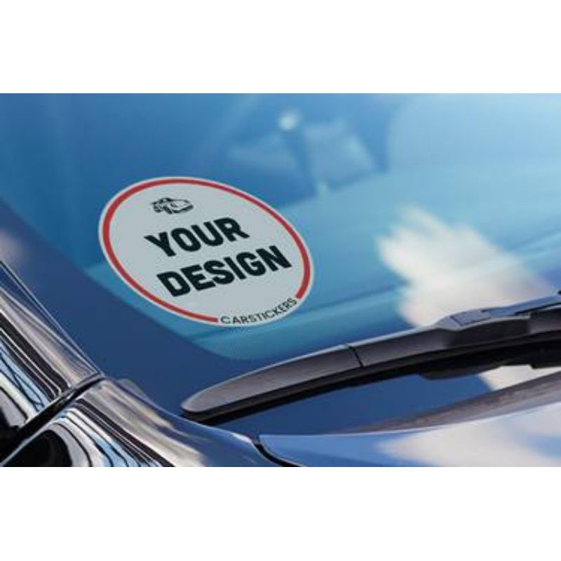 Custom Sticker Cermin Kereta Roadtax Tampal dari dalam | Shopee Malaysia