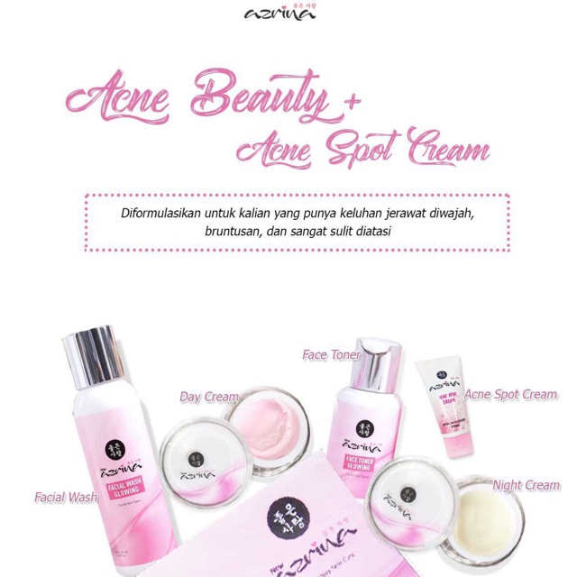 Azrina acne complete | Shopee Malaysia