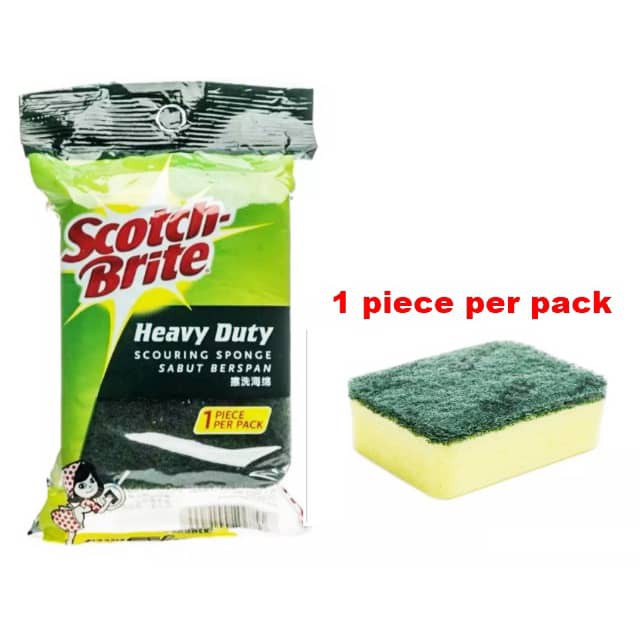 3M Scotch-Brite Scouring Sponge (1cs/pk) | Shopee Malaysia