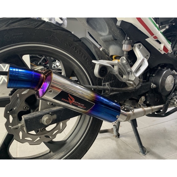 🔥BENELLI RFS150i RACING LINE EXHAUST FULL SYSTEM 28mm🔥 | Shopee Malaysia
